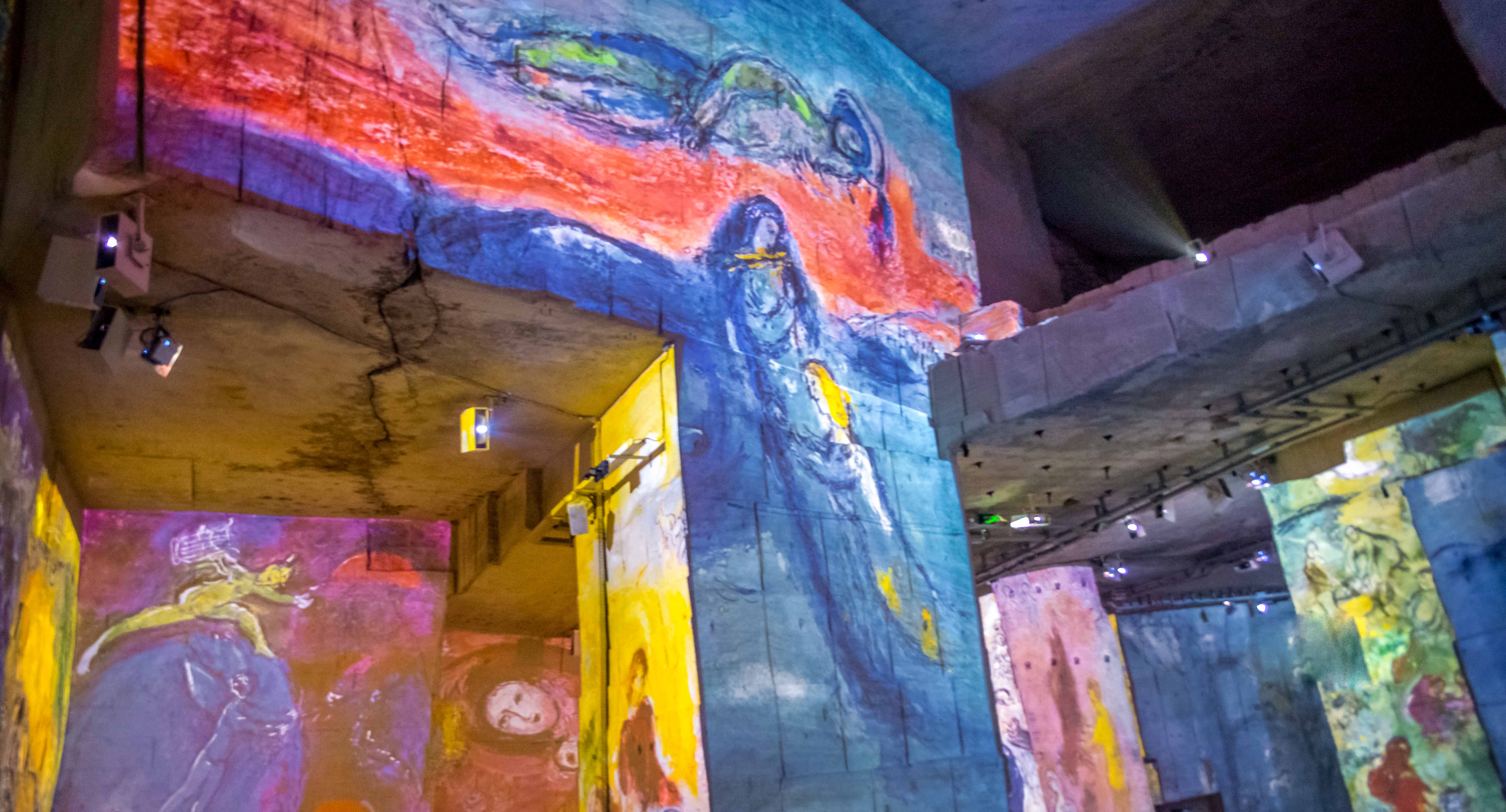 Carrières de Lumières à Baux-de-Provence. Edition Chagall - Blog de ...